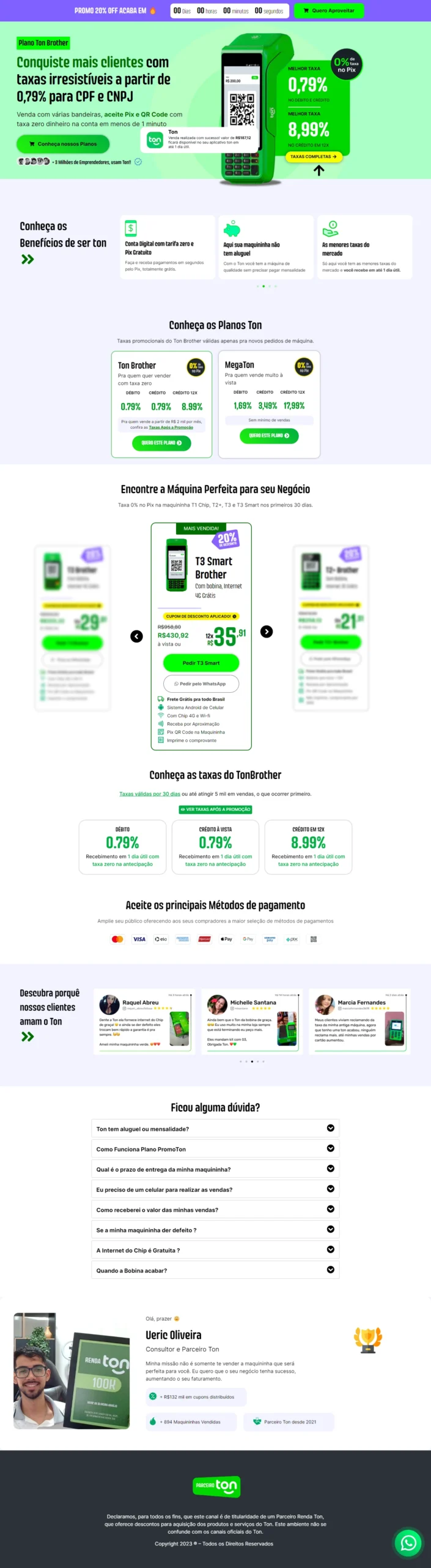 Estrutura própria para Consultores Ton - Estrutura Propria Consultores Ton